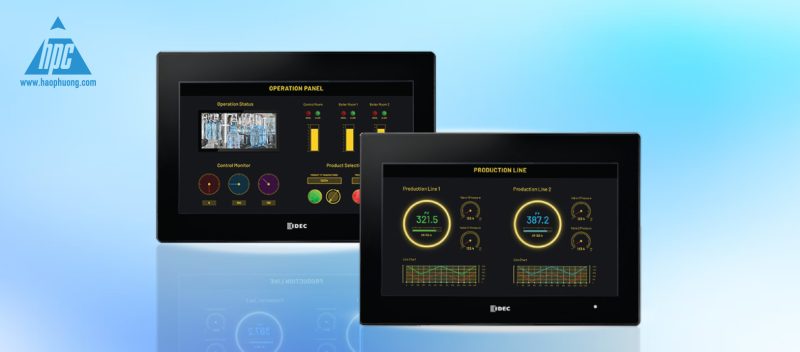 IDEC ra mắt màn hình có thể lập trình rộng 7 inch "HG2J type"
